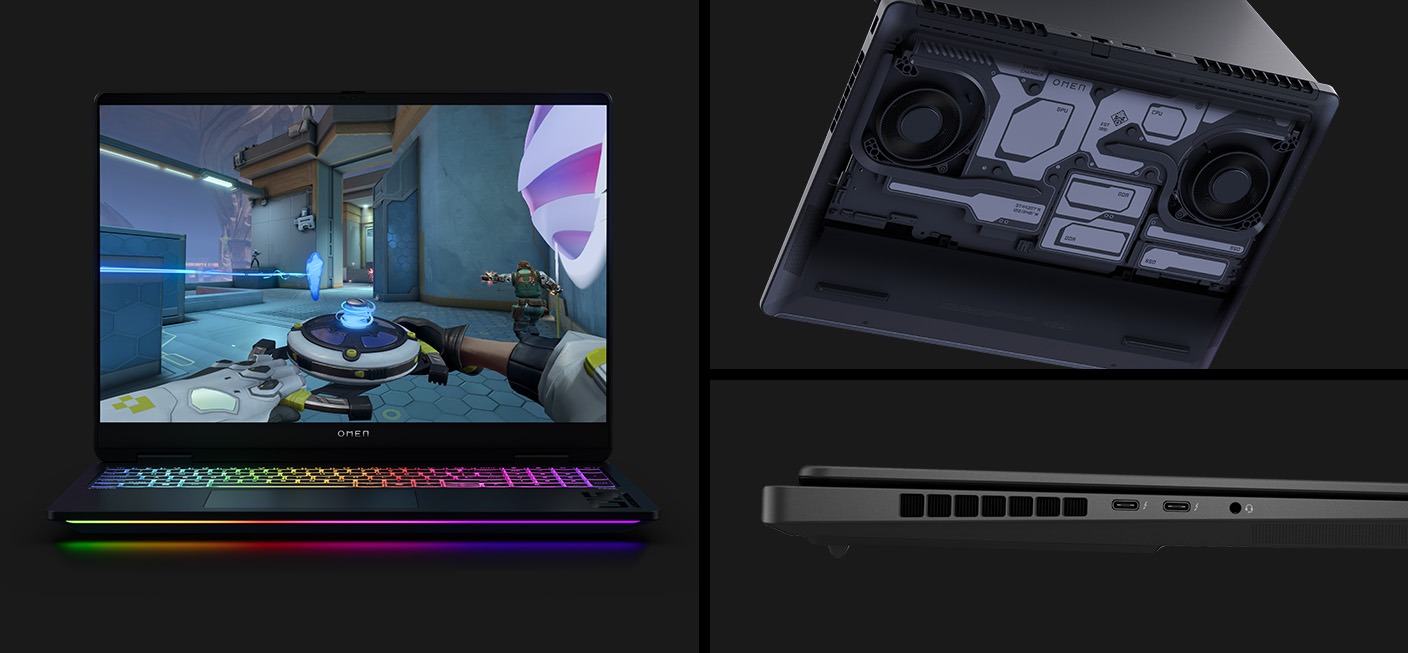 HP OMEN MAX 16 inch Gaming Laptop 16-ah0139TX, White - 16" (BM2P3PA ...