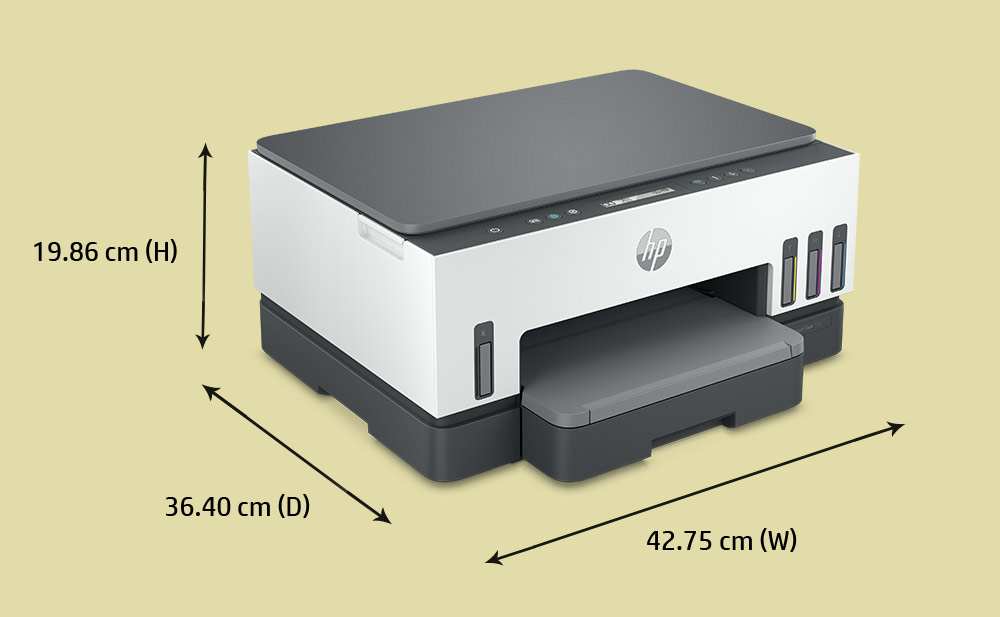 HP Smart Tank 720 All-in-One Printer, A4, Color, Hi-Speed USB 2.0, Wi ...